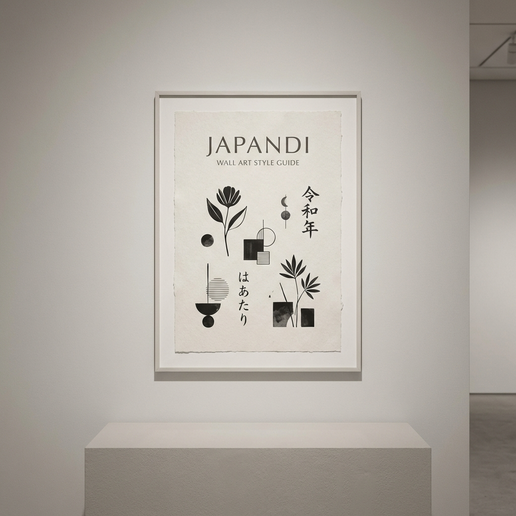 Japandi Wall Art Style Guide: Minimalist & Calm Interiors | Solis Prints