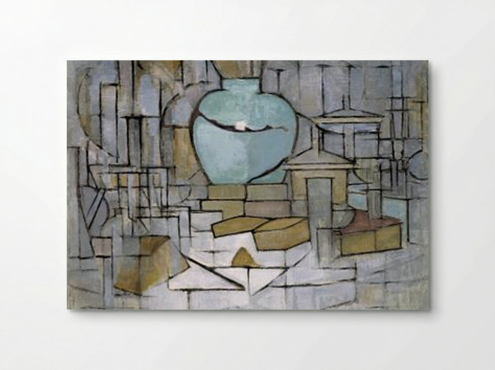 Still Life with Ginger Pot II - Piet Mondrian Print